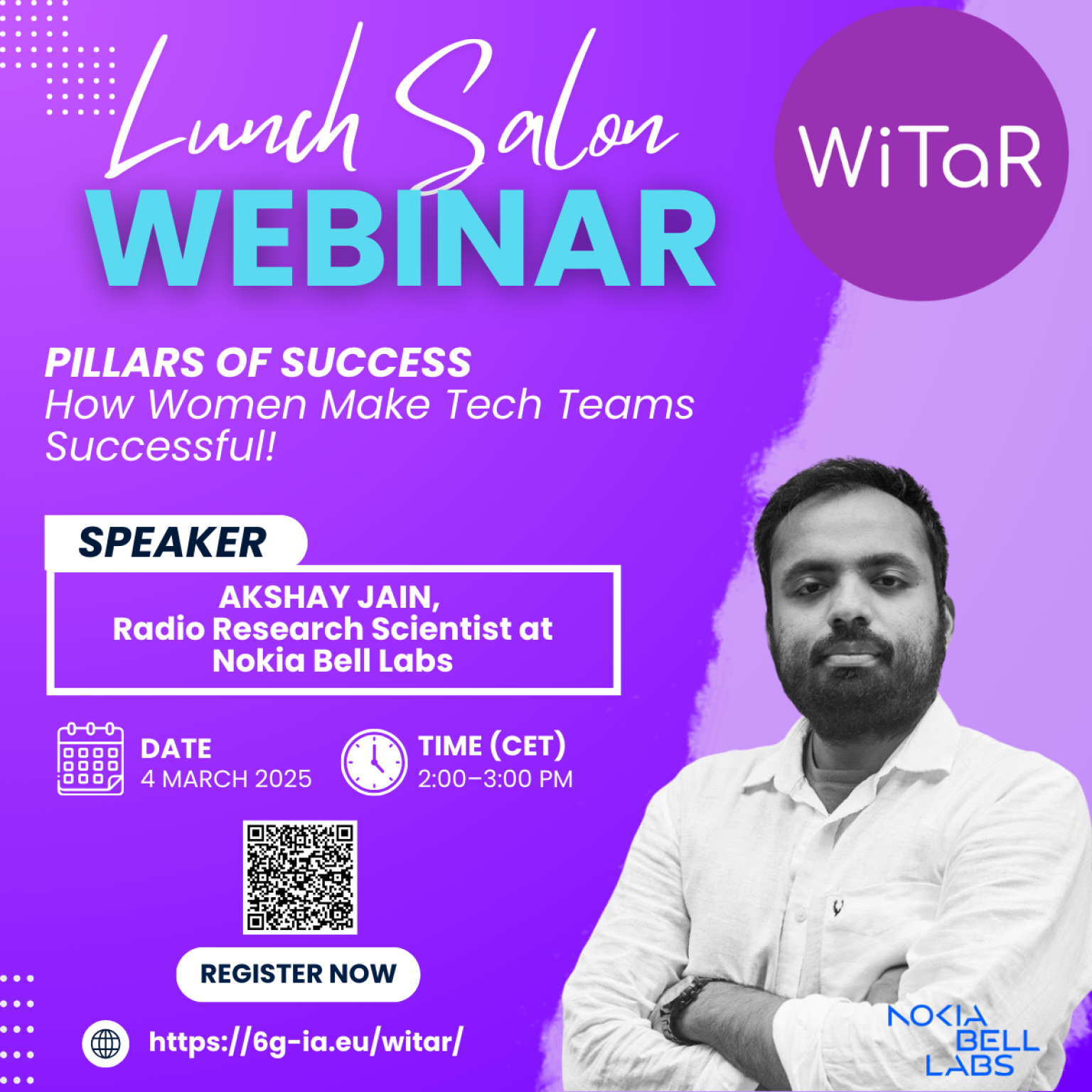WiTaR First Lunch Salon Session: Pillars of Success – How Women Make Tech Teams Successful! - SNS JU