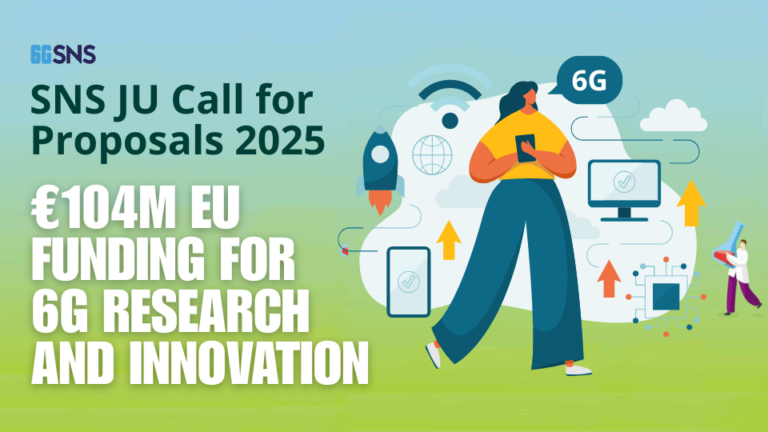 Smart Networks and Services Call for Proposals 2025 is officially launched - SNS JU
